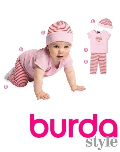 Burda Πατρόν & Υλικά
